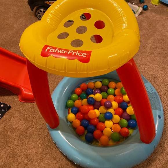Toys | Fisher Price Inflatable Ball Pit With Balls | Poshmark